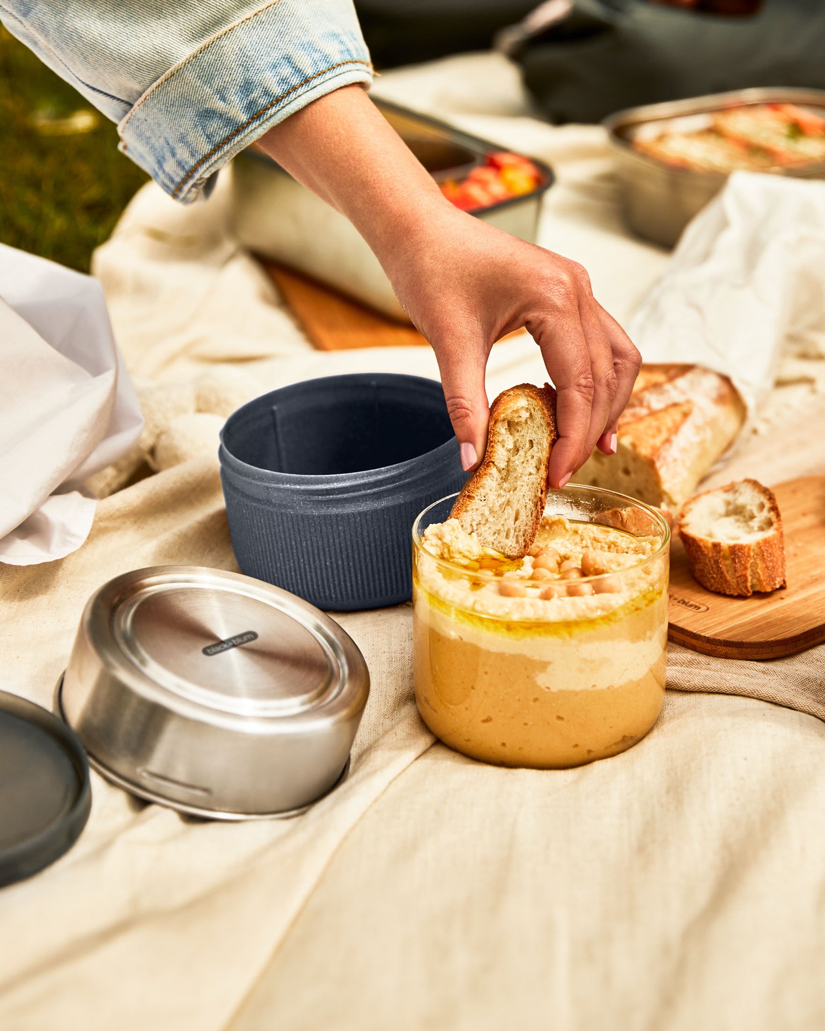 Black+Blum | Glass Lunch Pot Large | Reusable, Sustainable, Food Safe ...