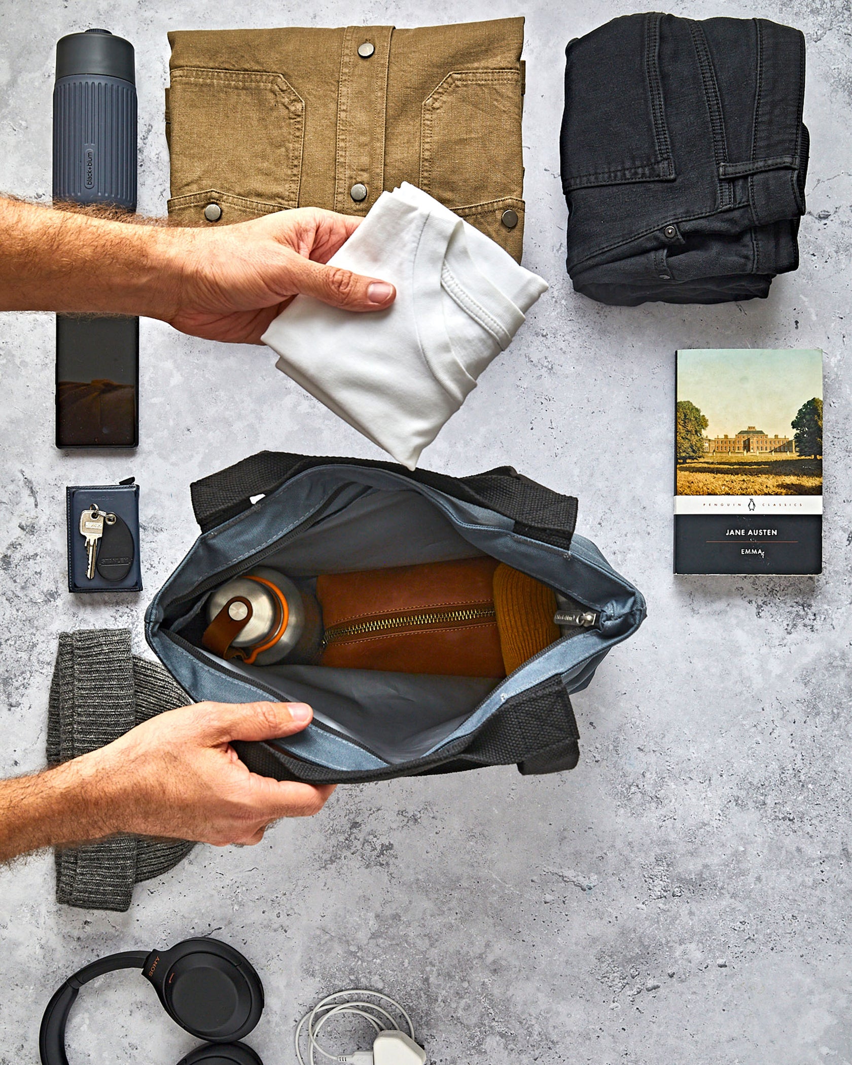 Black+Blum | Insulated Tote Bag | Food Safe, Water Repellent, 100% Leak ...