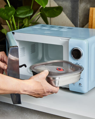 Black+Blum | Stainless Steel Meal Prep Square Food Box Set Of 5 ...