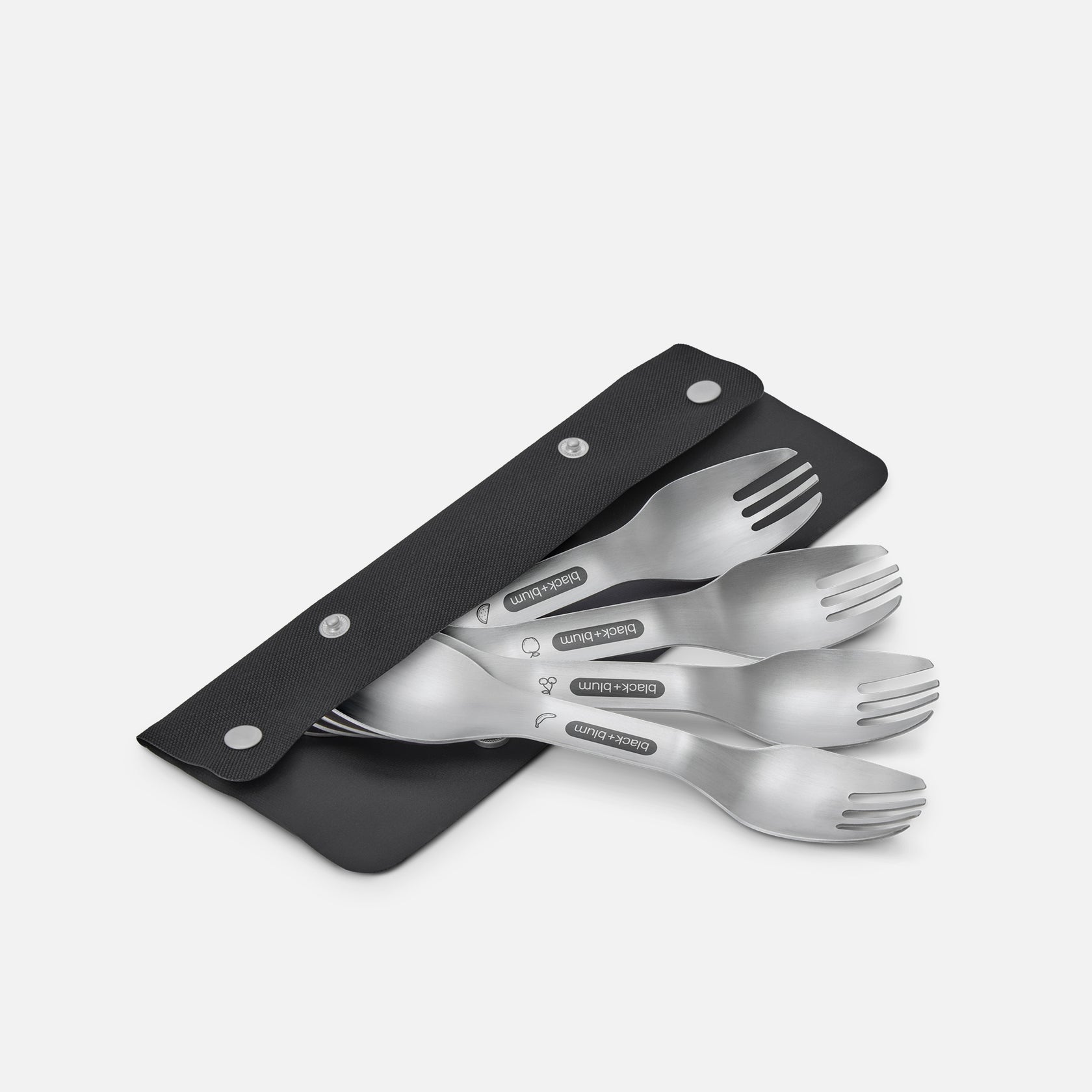Stainless Steel Spork Set | Reusable, Dishwasher Safe, Lightweight ...